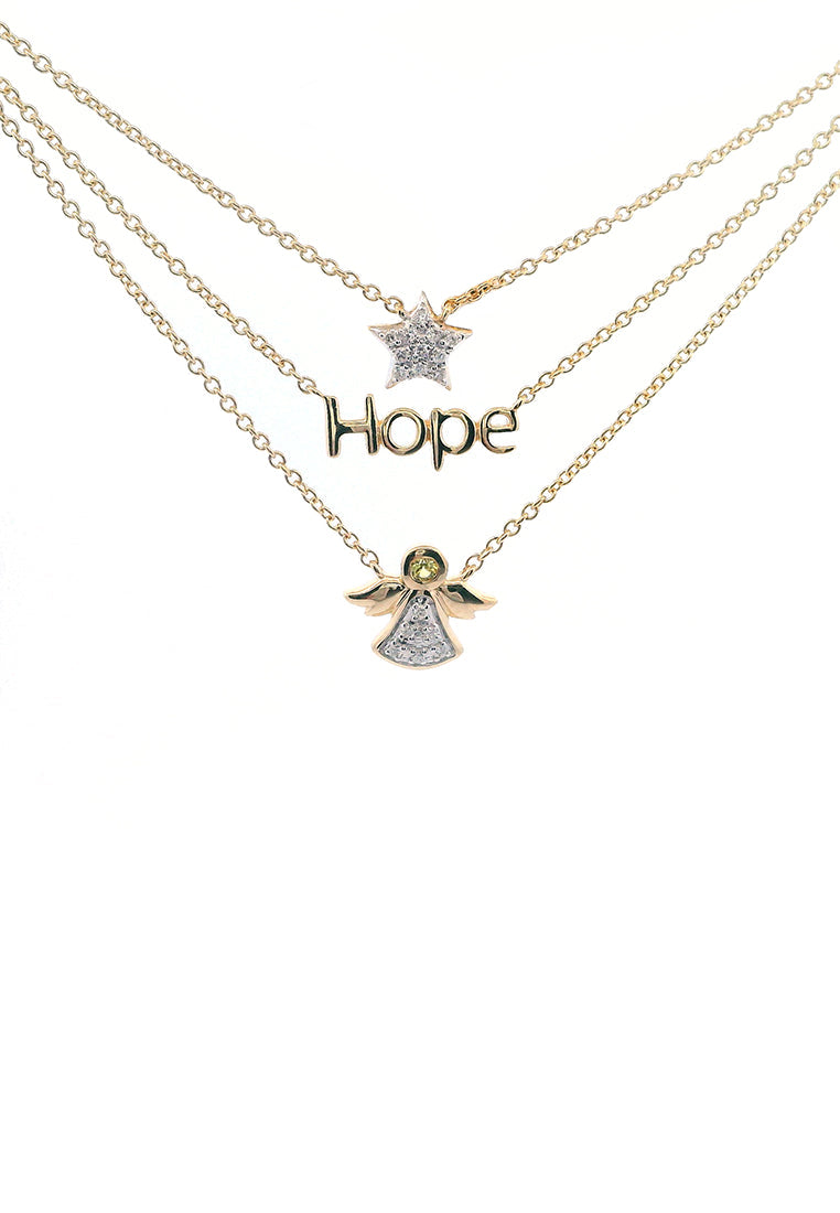 Diamond Chain Pendant (DCP-545) – Karat World