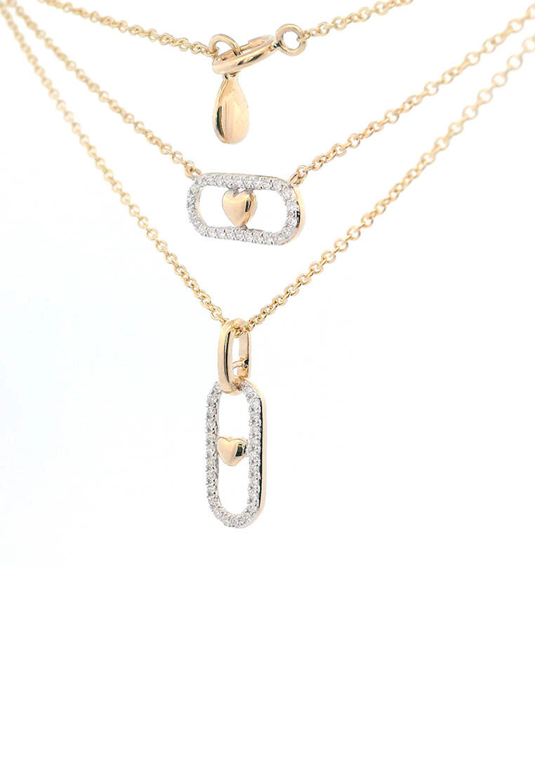 Diamond Chain Pendant (DCP-550) – Karat World