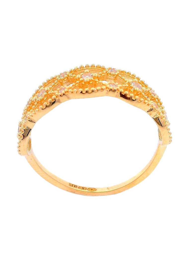 Gold Ladies Ring (GRL-6444) – Karat World